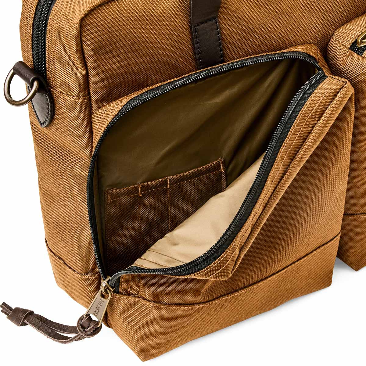 Filson Dryden Briefcase Whiskey, tough, lightweight briefcase