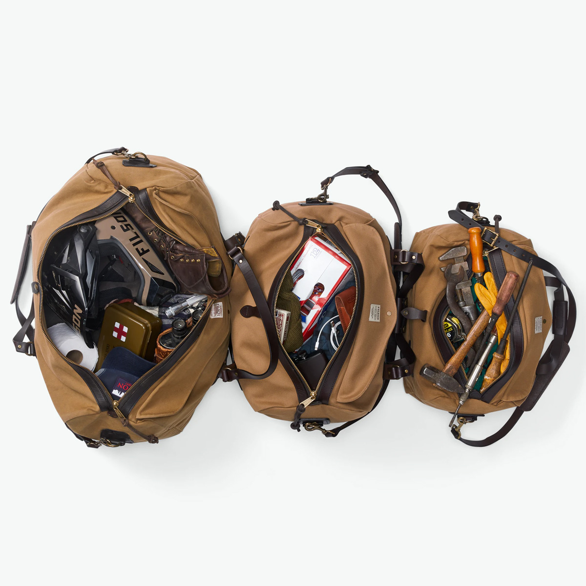 Filson Duffle Bag Medium Tan, perfect travel-bag