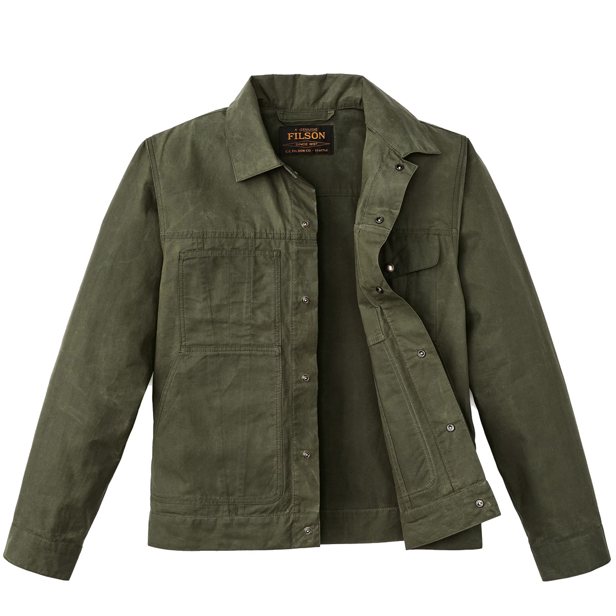 Filson Ranger Short Cruiser Olive, for warmer weather
