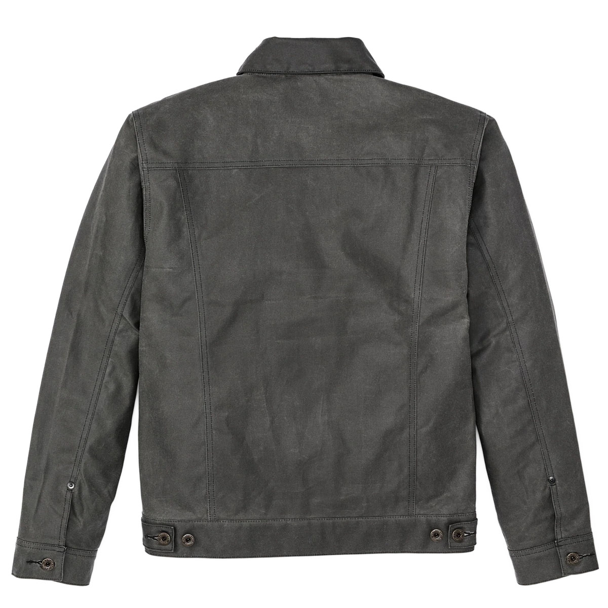 Filson Tin Cloth Short Lined Cruiser Jacket Castor Gray, tough work jacket