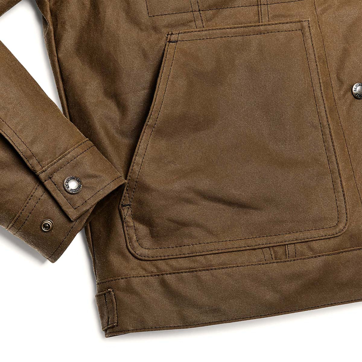 Filson Women's Short Lined Cruiser Dark Tan