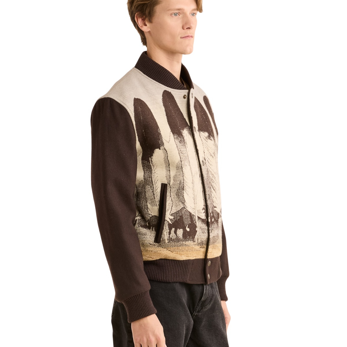 Pendleton Quilted Gorge Snap Jacket In Their Element, eye-catcher