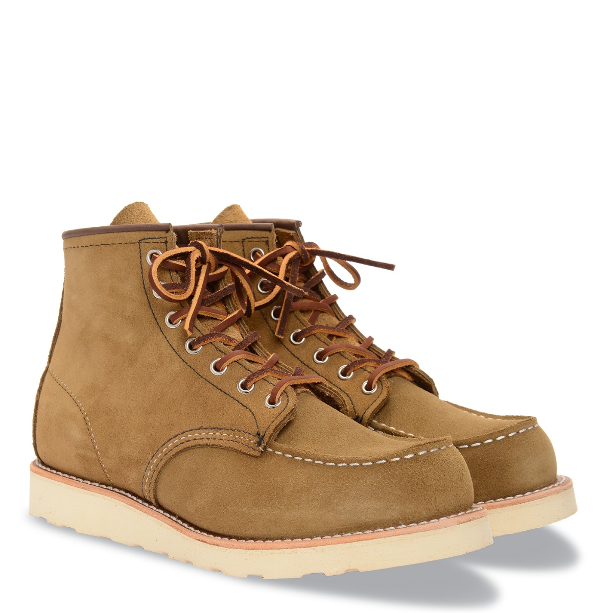 Red Wing 8881 Classic Moc Toe Boot Olive Mohave – Timeless & Durable
